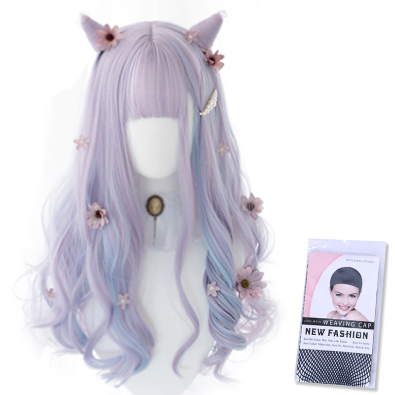 Kawaii Periwinkle & Violet Lolita Wig - Kuru Store