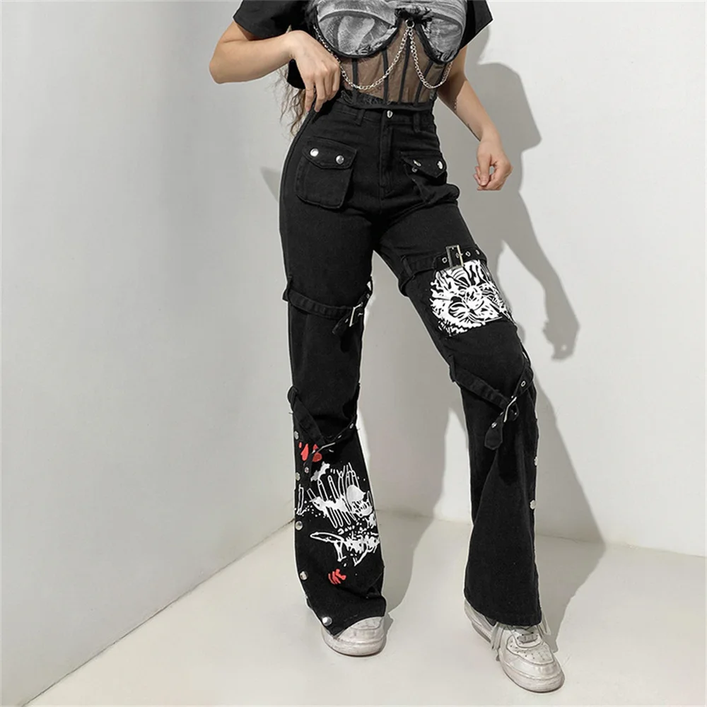 Emo Alt Cargo Pants - Kuru Store