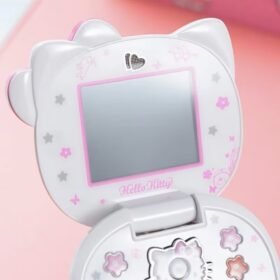 Hello Kitty Retro Flip Phone Kawaii Edition - Kuru Store