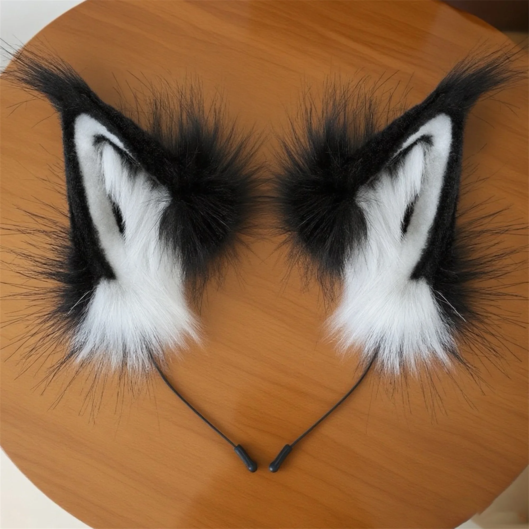 Cute Cat Ear Hair Band – Faux Fur Cosplay Headband for Girls - Kuru Store
